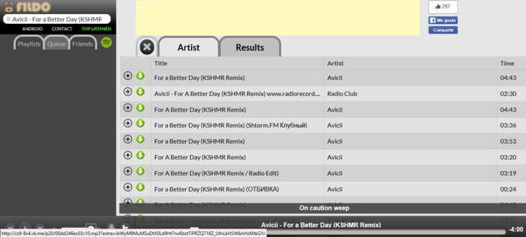 Descargar Fildo APK para Android: Música en streaming y descarga gratis