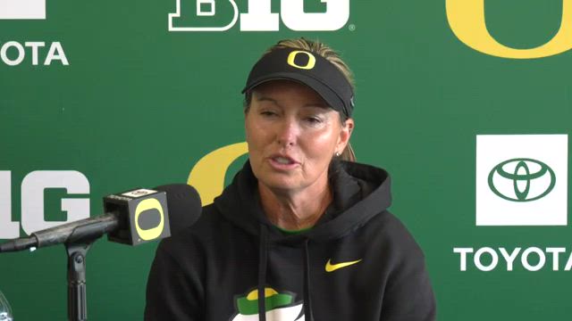 Oregon Ducks Softball Coach Melyssa Lombardi Talks Post Season Softball