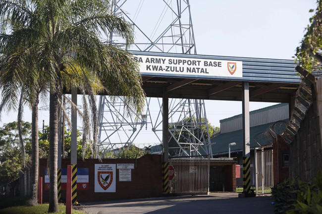 Merebank's army base in the south of Durban now a safe haven for vagrants