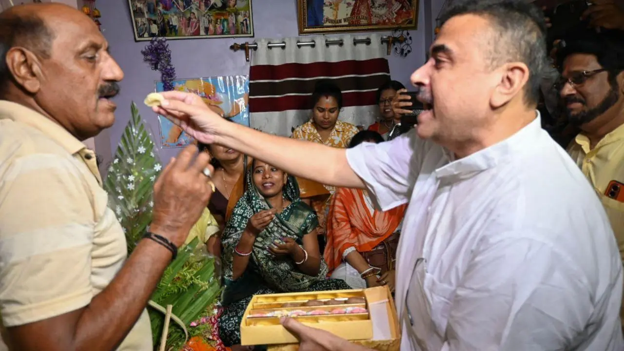 IN PHOTOS BSF constable Purnam Kumar Shaws family celebrates his ...
