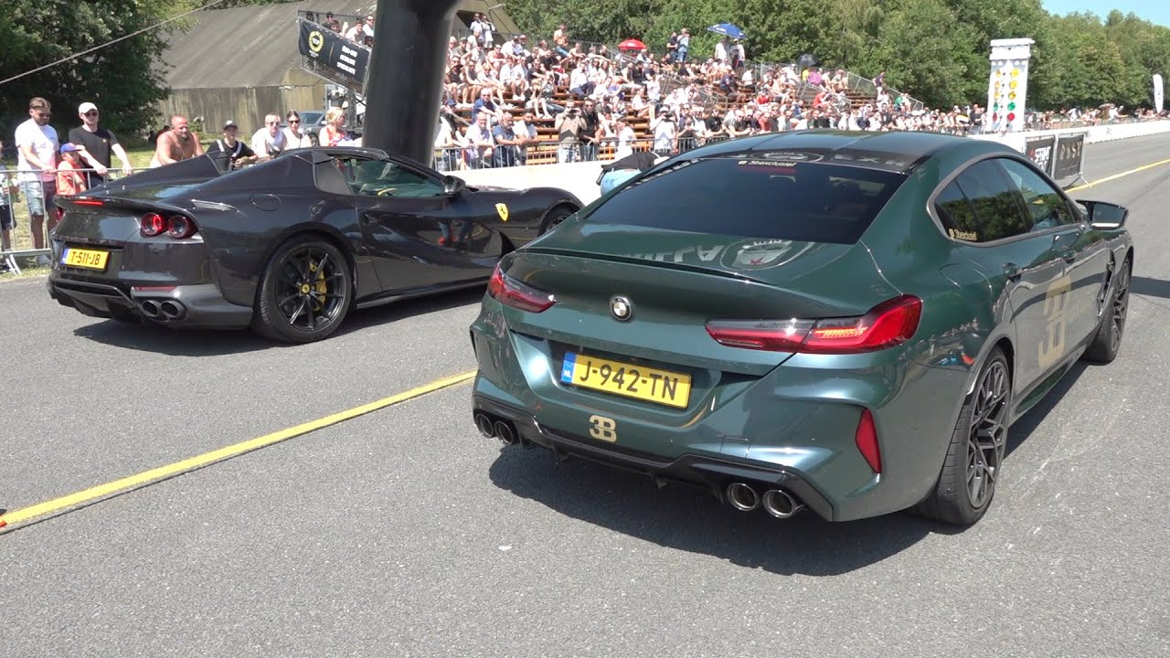 BMW M8 Gran Coupe First Edition vs Novitec Ferrari 812 GTS – V8 vs V12 ...