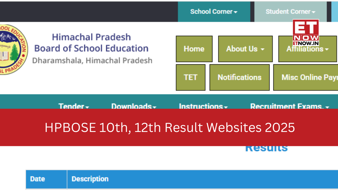 Indiaresults.com HPBOSE 10th Results 2025 LINK at hpbose.org; Login credentials, steps to ...
