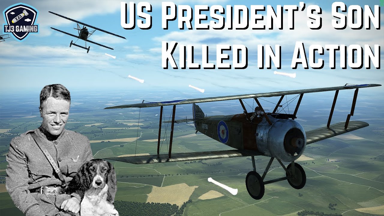 The Only U.S. President's Son Killed in Action - Quentin Roosevelt WWI Pilot