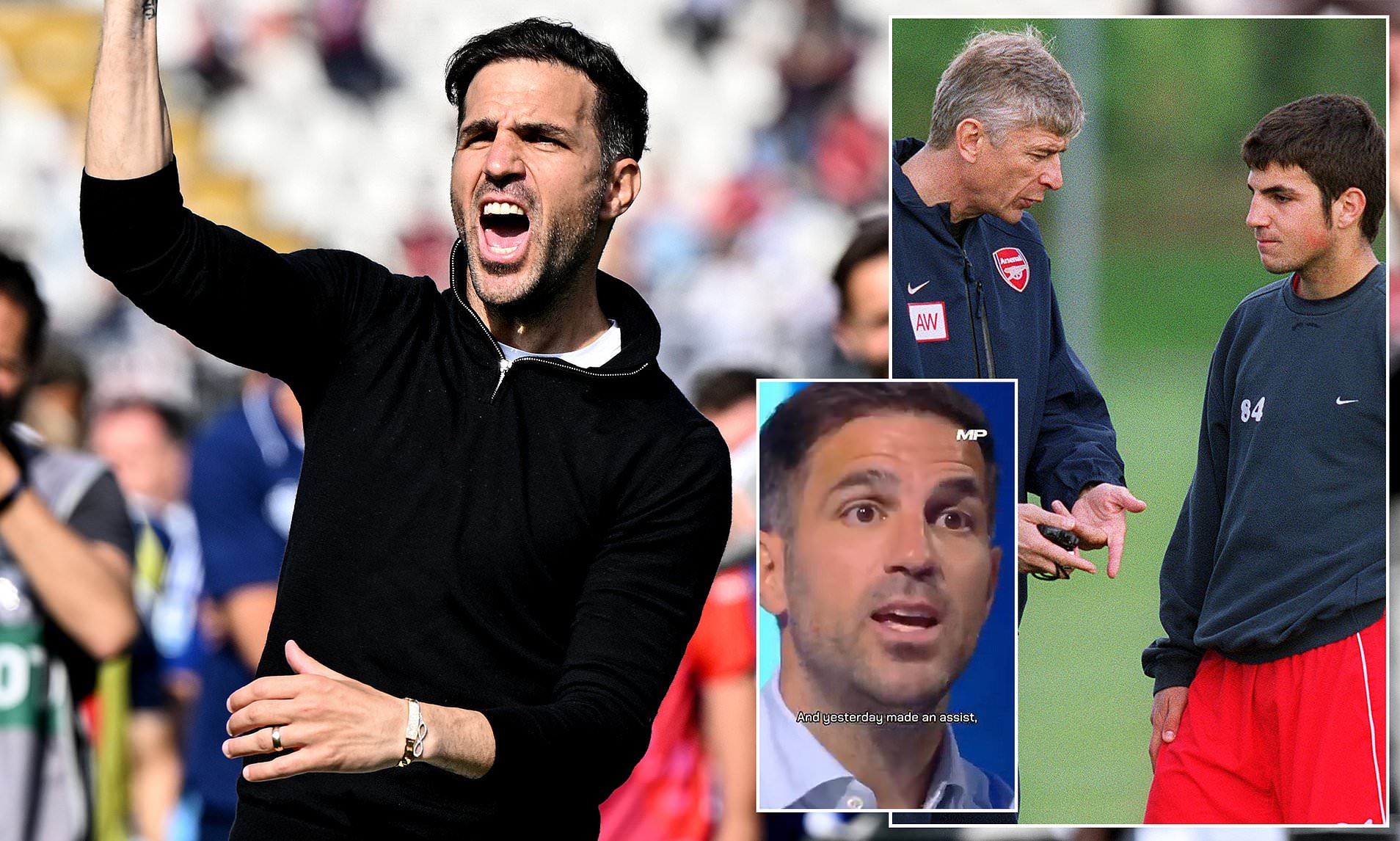 Fans hail Cesc Fabregas after Como boss' coaching masterclass during ...