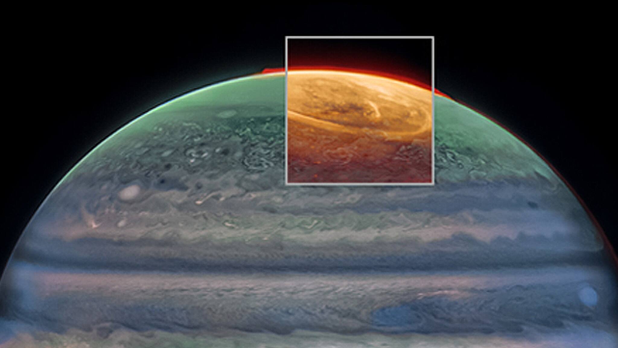 Polarlichter auf Jupiter: James-Webb-Teleskop enthüllt beeindruckende ...