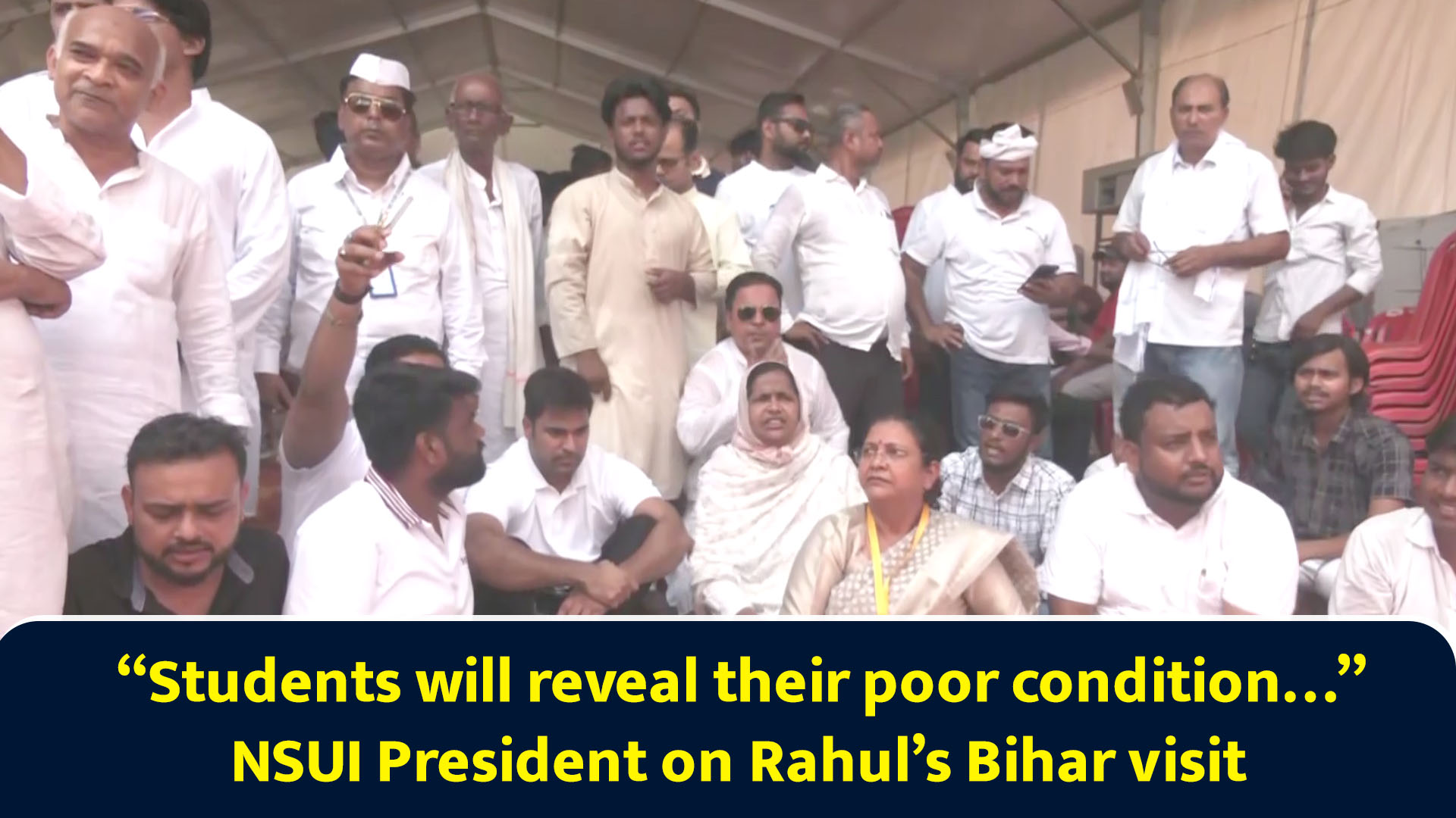 “Students will reveal their poor condition…” NSUI President on Rahul’s ...