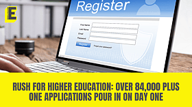 Rush for higher education: Over 84,000 Plus One applications pour in on ...