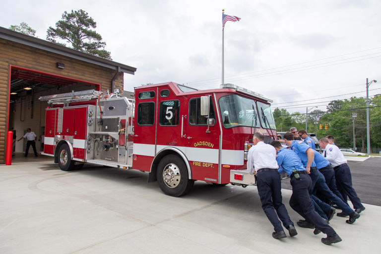 Ribbon cut for Gadsden Fire Station No. 5 at Noccalula Falls Park