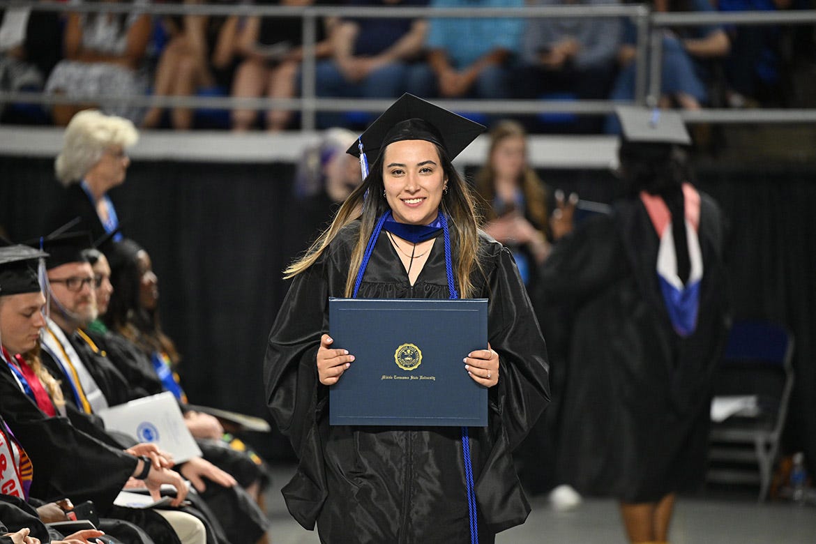MTSU celebrates Class of 2025 during 3 ceremonies, features House ...