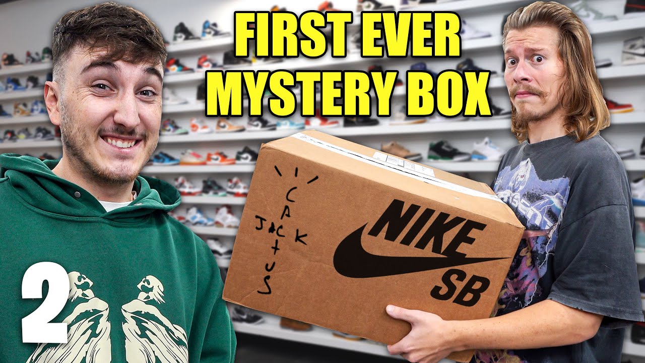 Unboxing Mystery Box Number One With Cameraman Nick