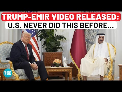 Trump Makes History in Qatar: 1st Video with Emir Reveals Unprecedented ...