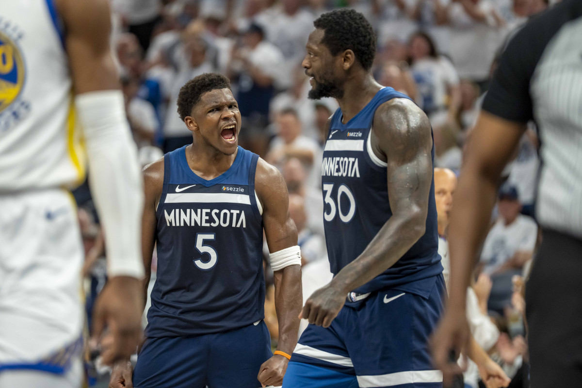 Anthony Edwards Makes Timberwolves Playoff History During Game 5 vs ...