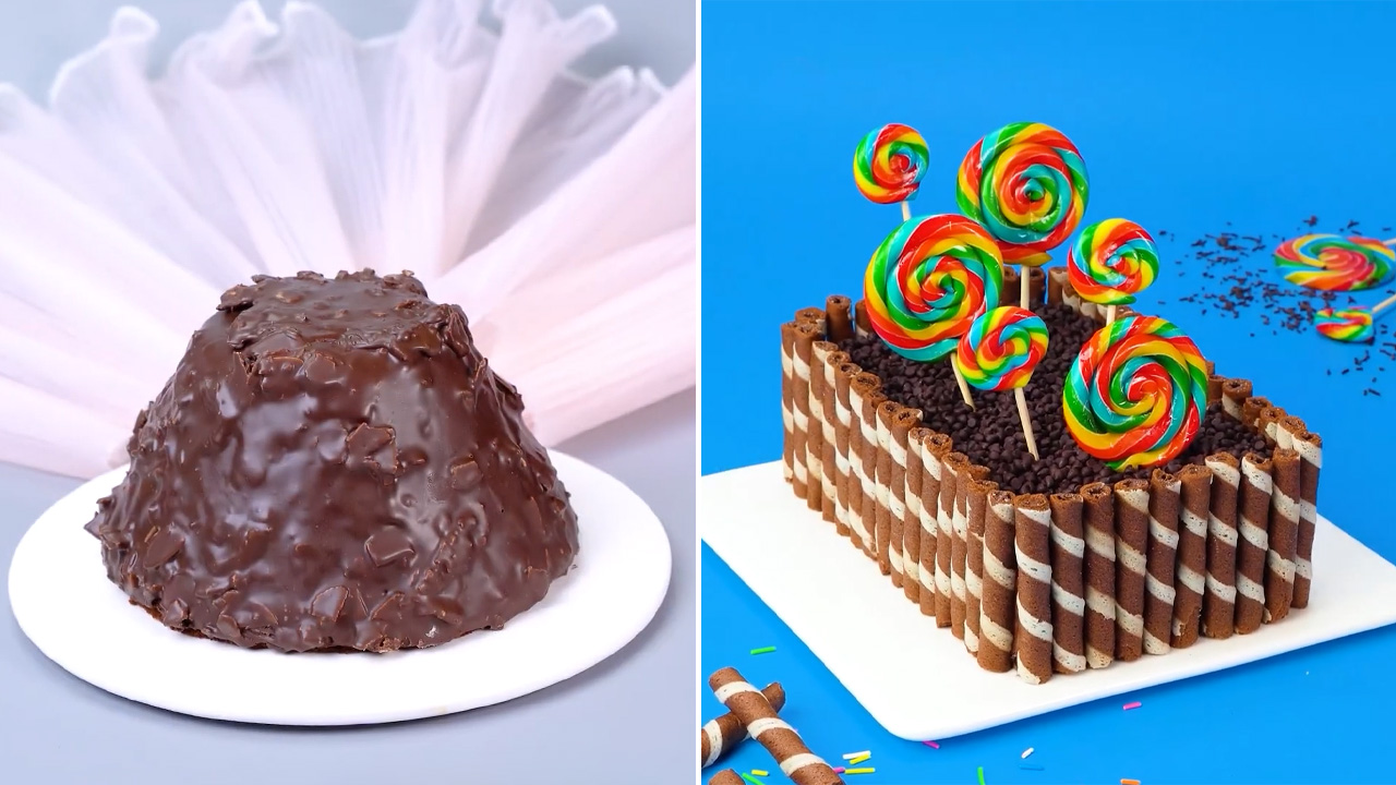 Giant Chocolate Dome vs Lollipop Garden Cake – Which One’s Your Style ...