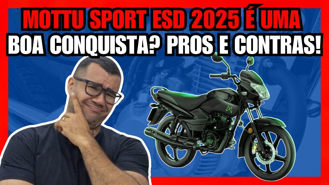 Mottu Sport 110i ESD 2025 – Prós, Contras e Opinião Real de Uso