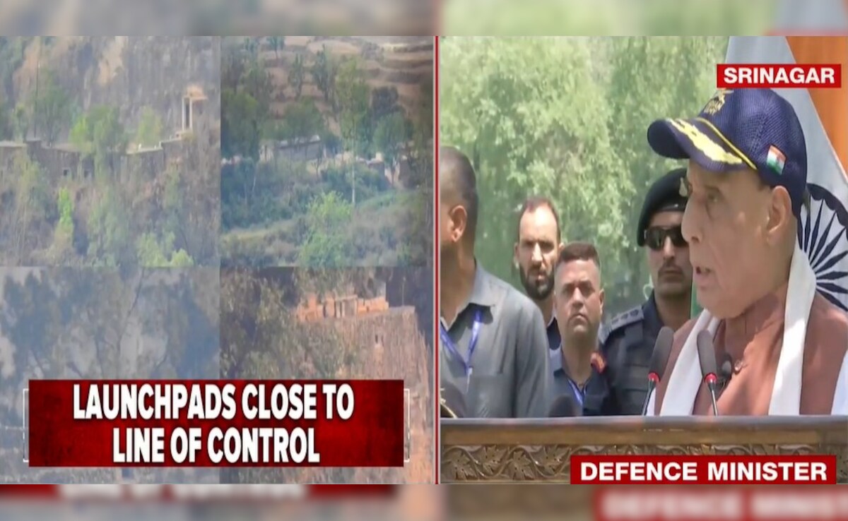 "Line Of Beggars Begins Where Pakistan Stands": Rajnath Singh In Kashmir