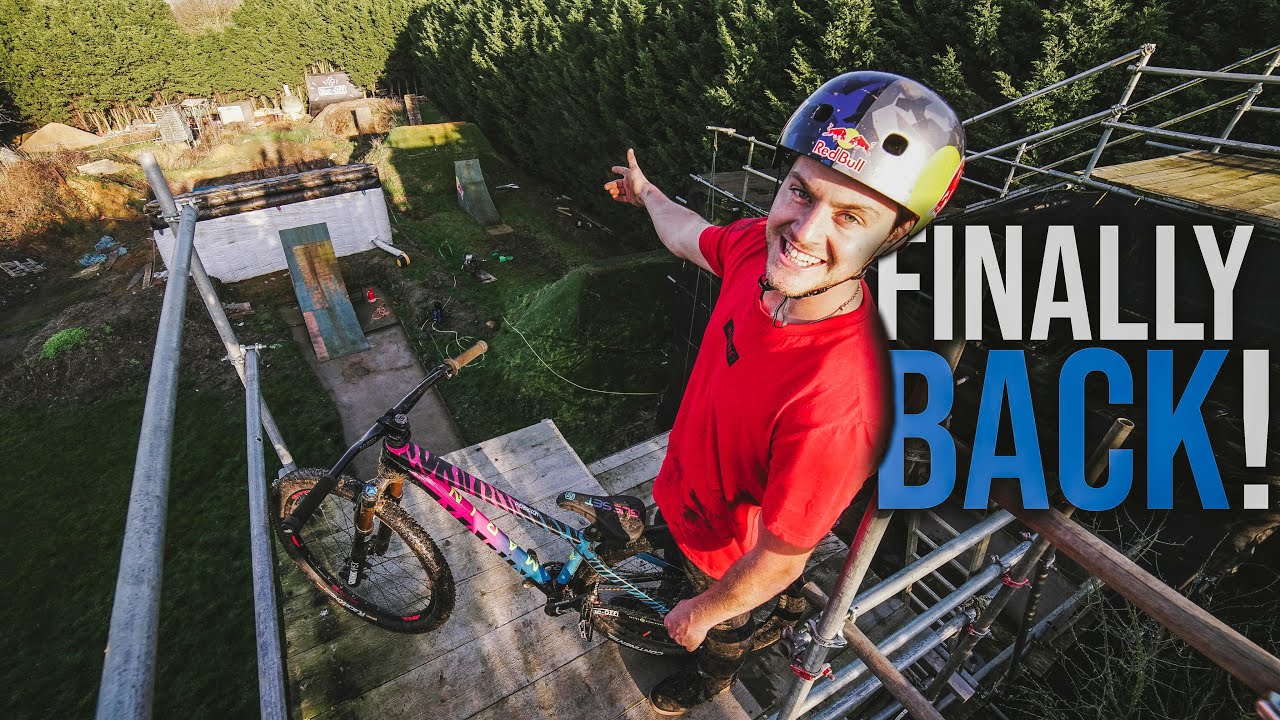 Finally back at my MTB compound!