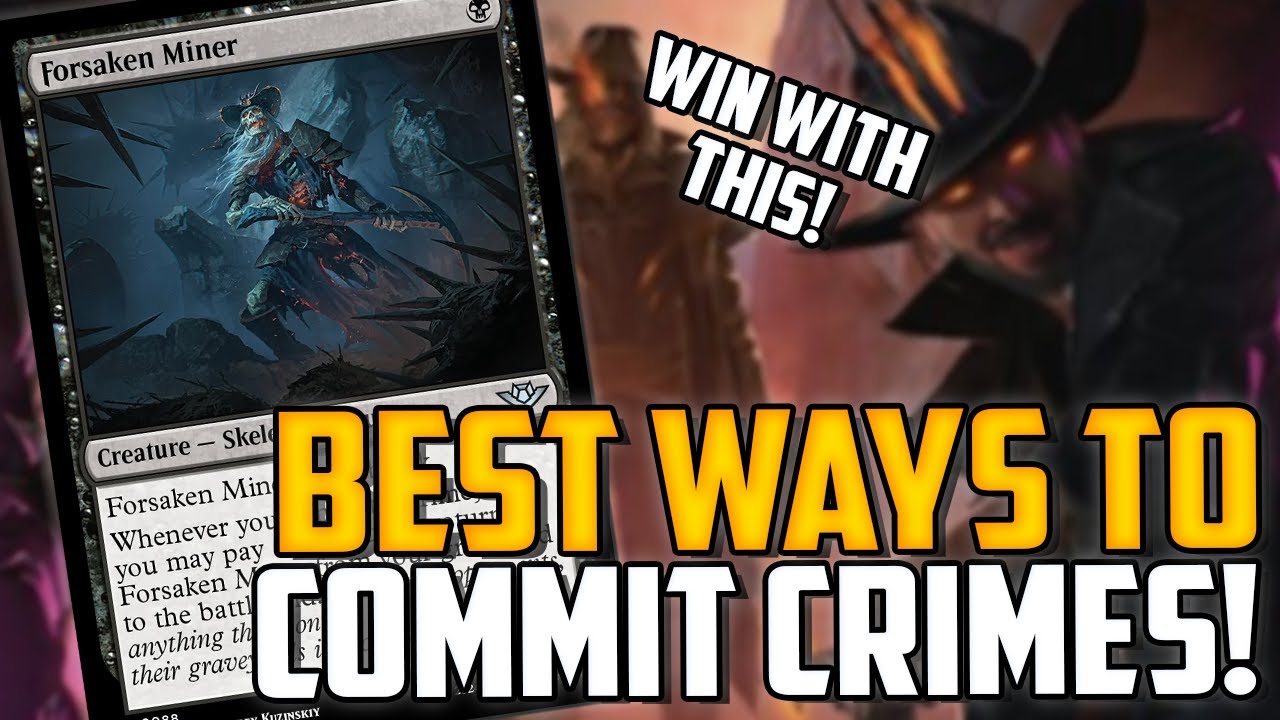 Endless Combos and Infinite Crimes in Magic The Gathering