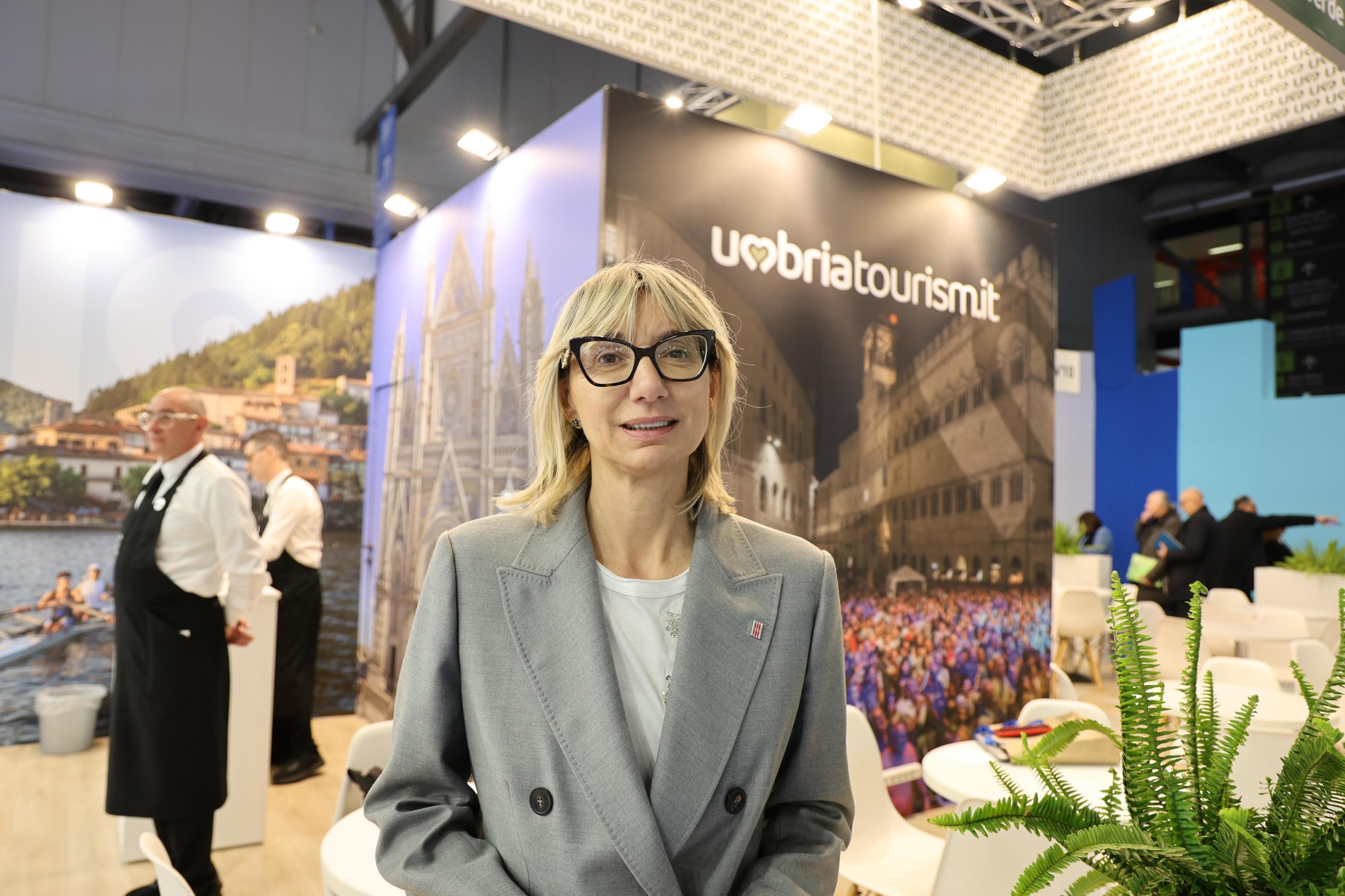 Simona Meloni, nel 2025 cresce il turismo in Umbria