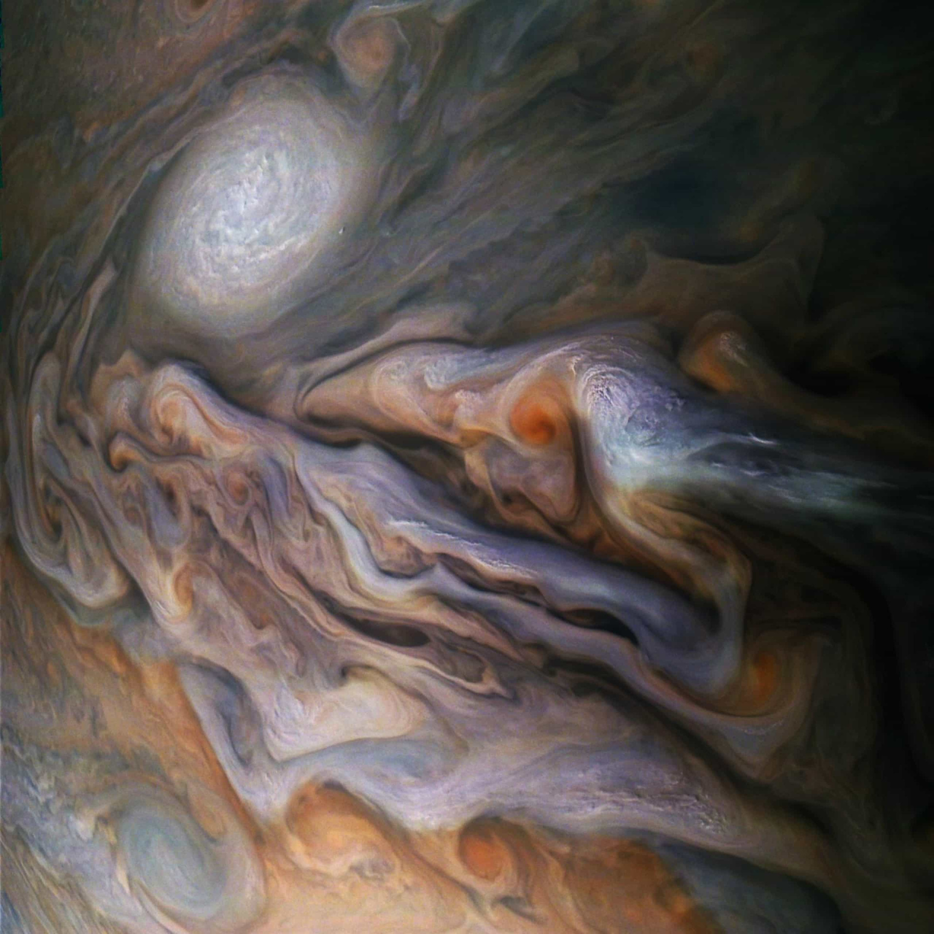 Jupiter as you've never seen it before from NASA's Juno spacecraft
