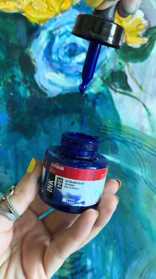 New Painting Drop Using a Palette