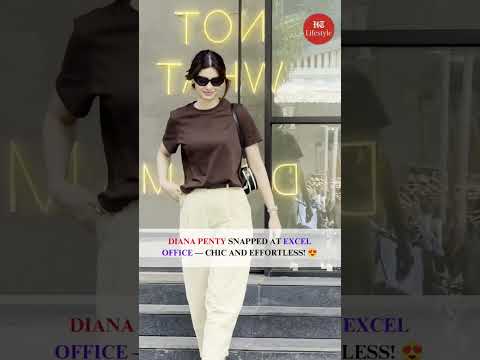 Diana Penty spotted at Excel Office in Bandra minimal look maximum charm