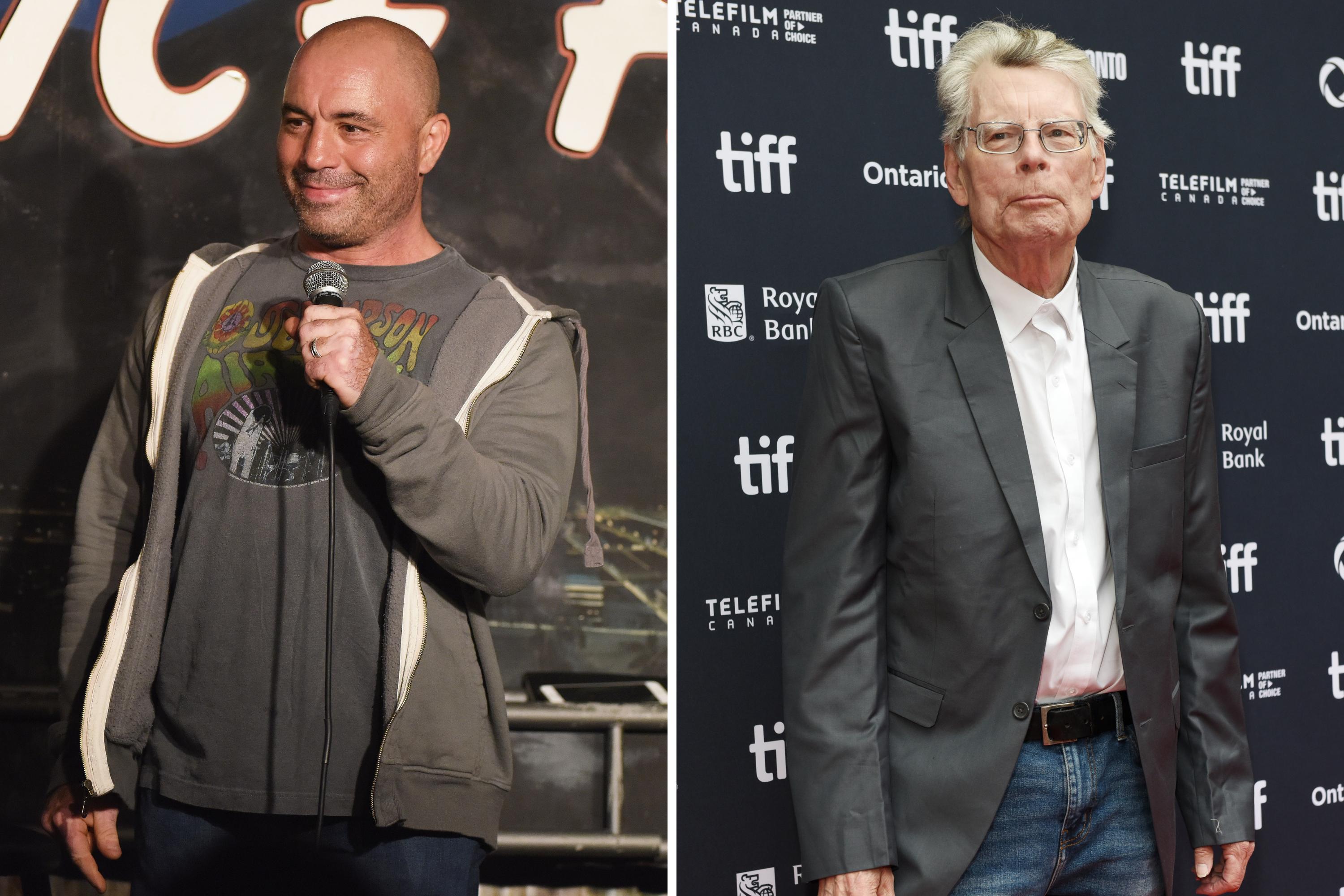 Joe Rogan podcast guest corrects him over Stephen King remark