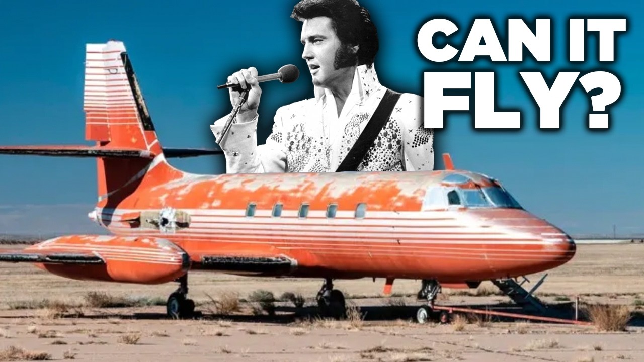 Inside Elvis’s Abandoned Jet | Sold After 40 Years in the Desert