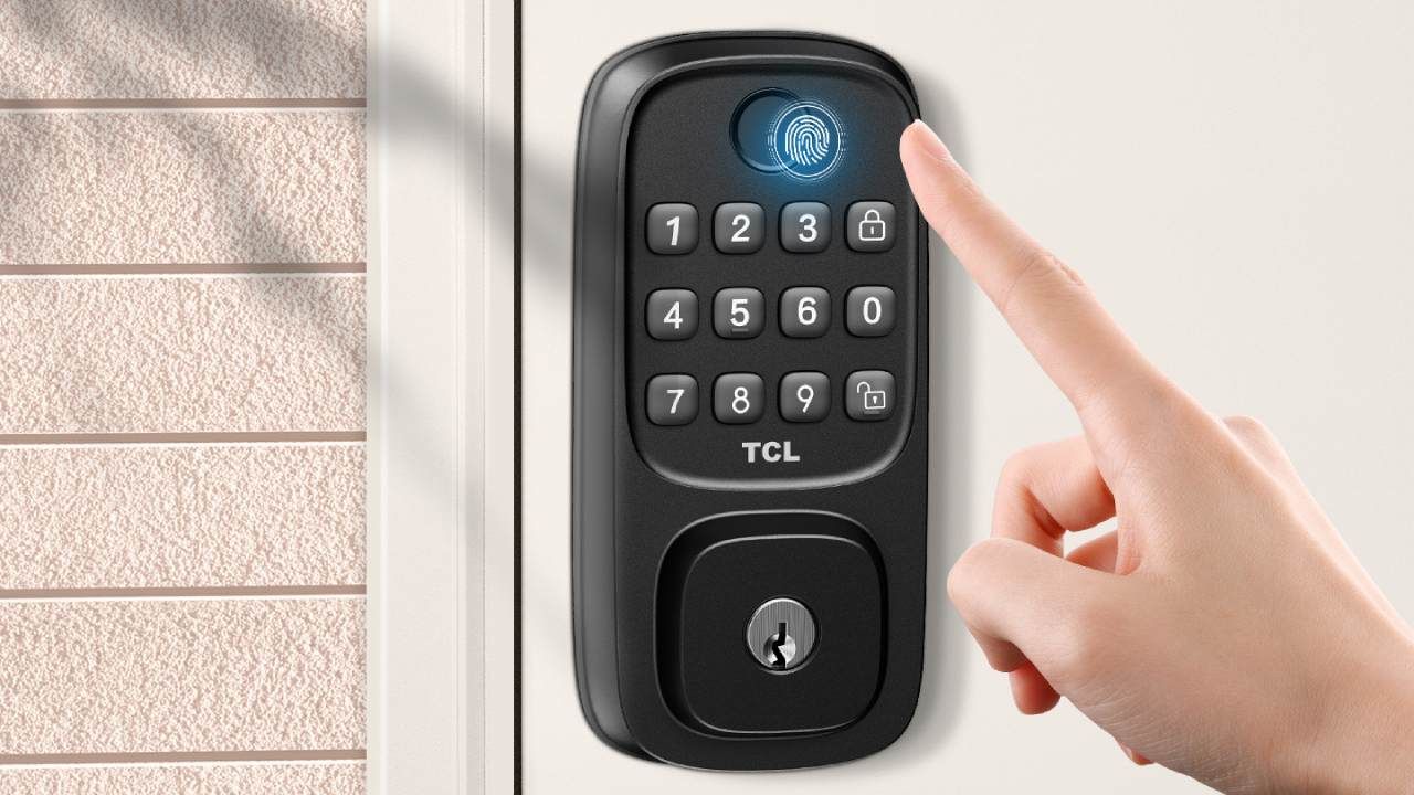 TCL’s new D1 smart lock unlocks in 0.3 seconds using your fingerprint