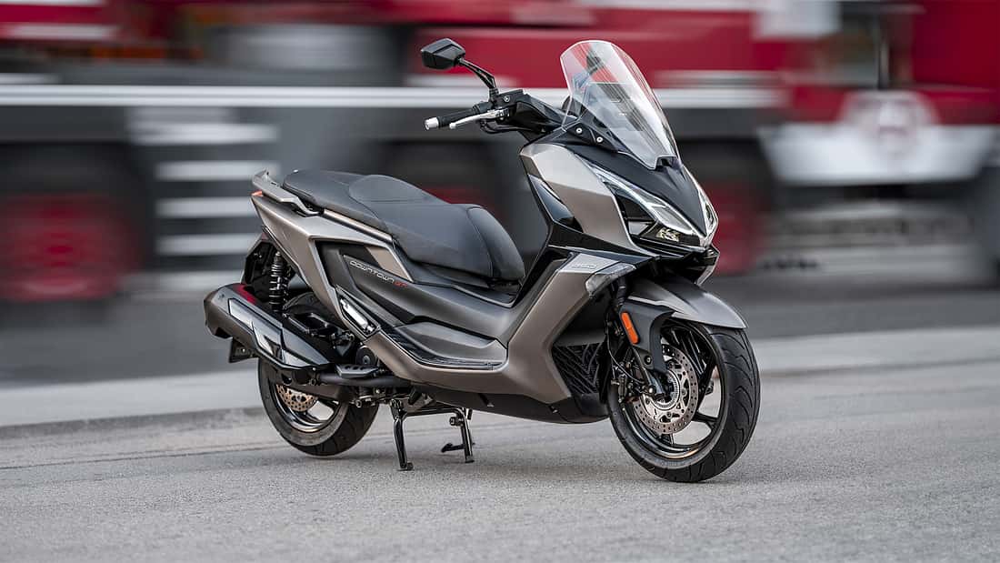 Kymco Downtown GT 350i TCS neu für A2: Gran-Turismo-Roller zum ...