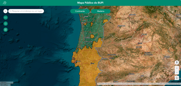 eBUPi lança mapa público online para consultar prédios – e é gratuito