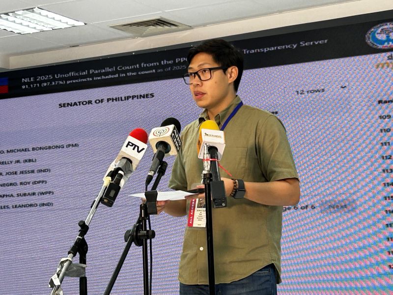 PPCRV receives final transmitted votes for Eleksyon 2025