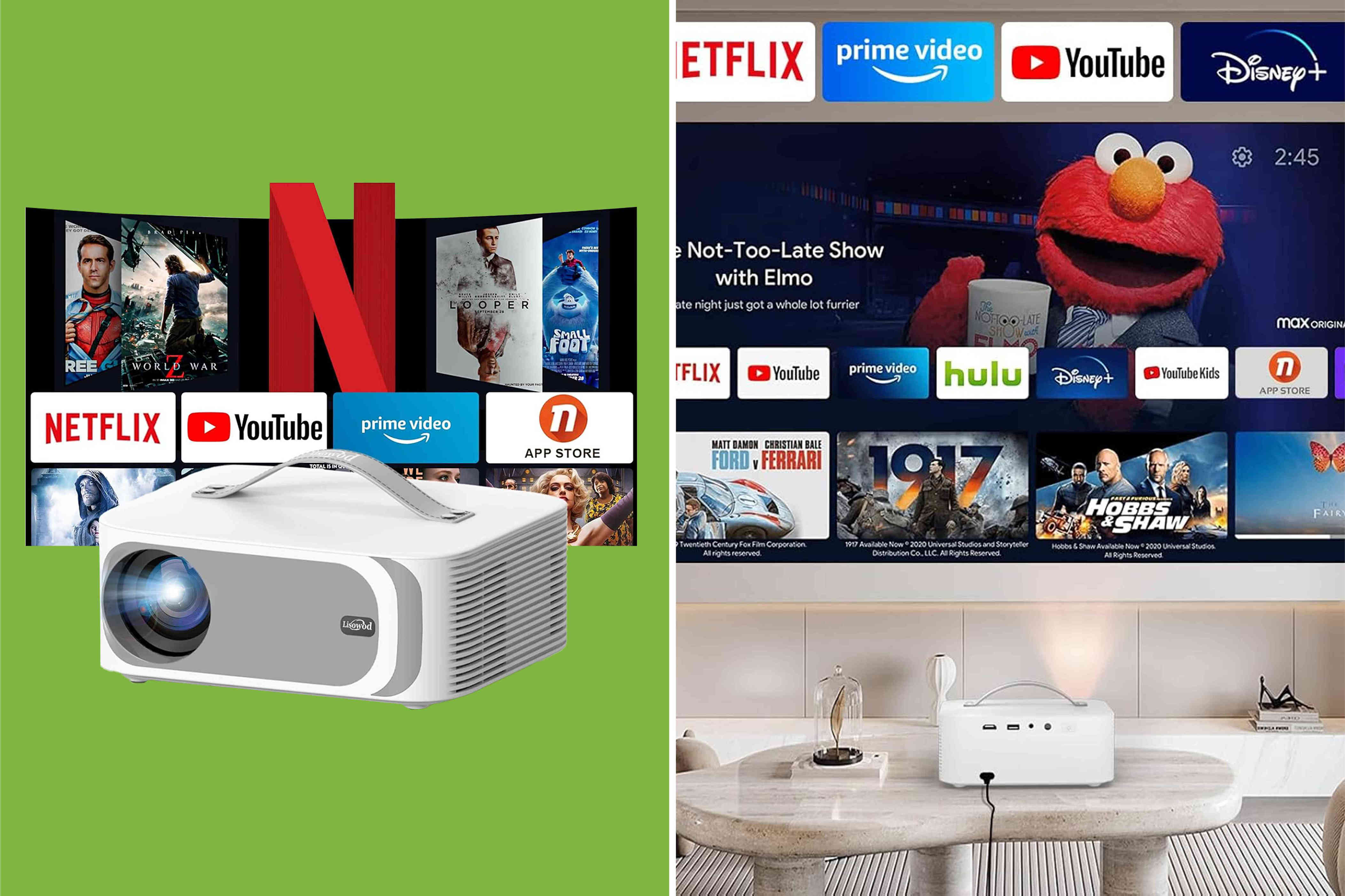 This Smart Projector Beams 'Super Vibrant' Colors Even in Lit Rooms ...