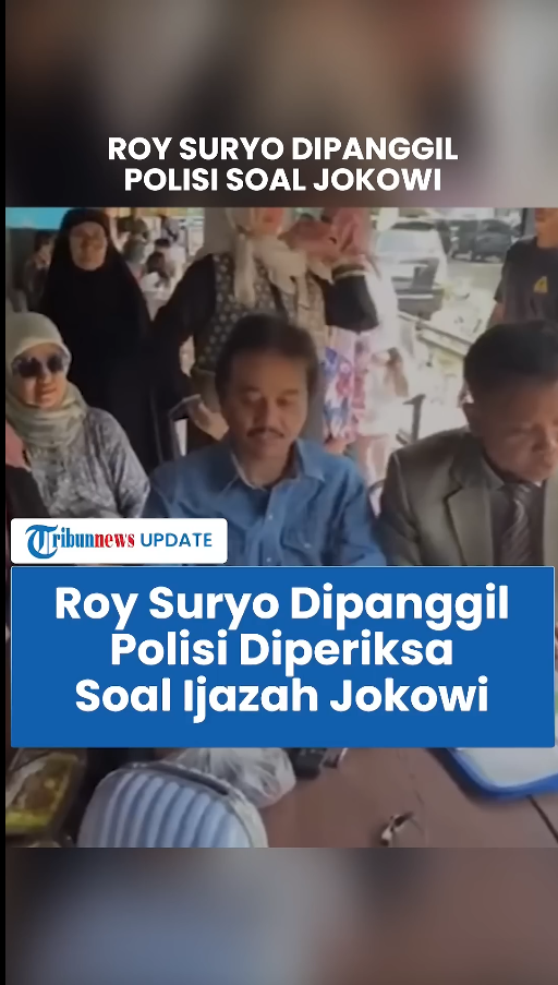 Roy Suryo Dipanggil Polisi! Tegaskan Tak Sebar Hoaks: Dugaan Ijazah ...