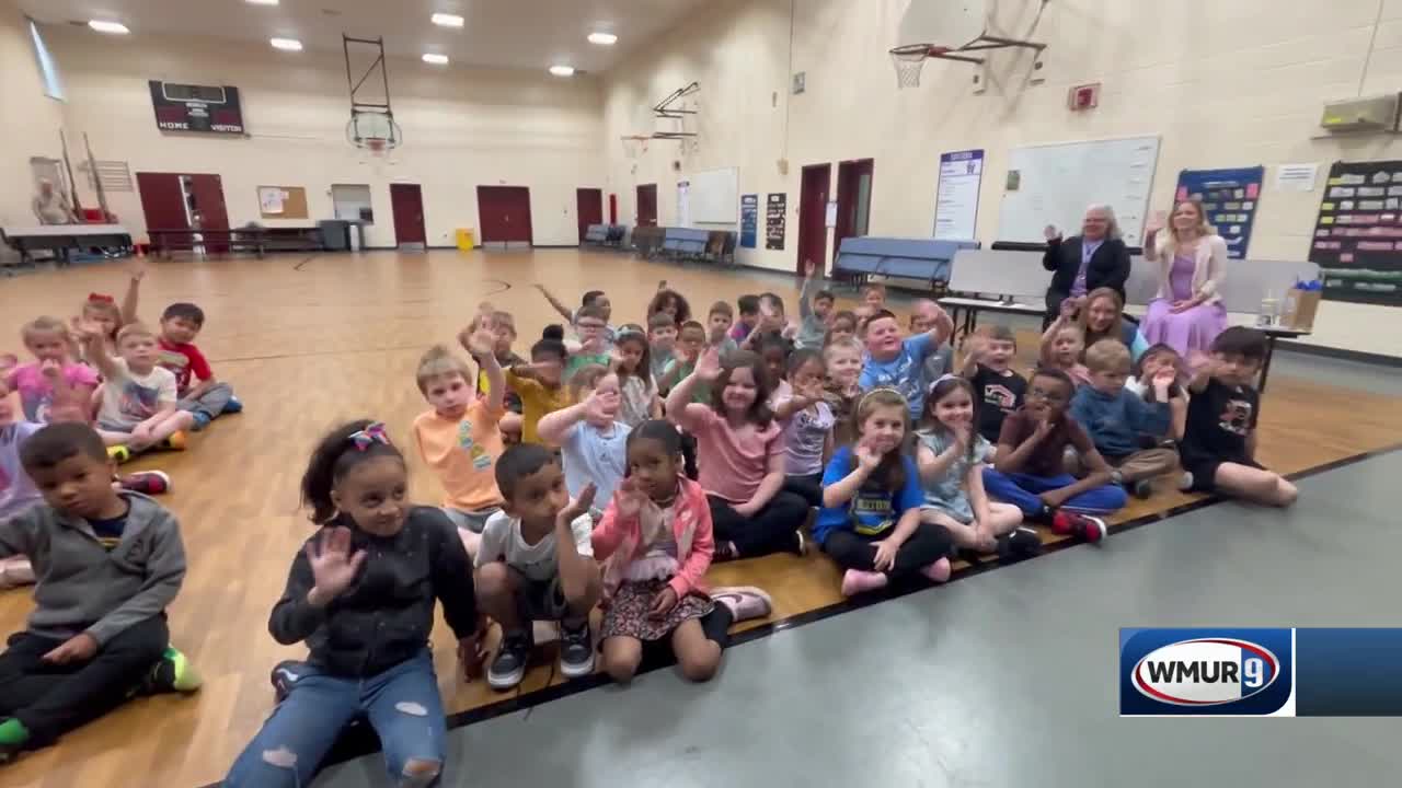 New Hampshire weather school visit: Weston Elementary in Manchester