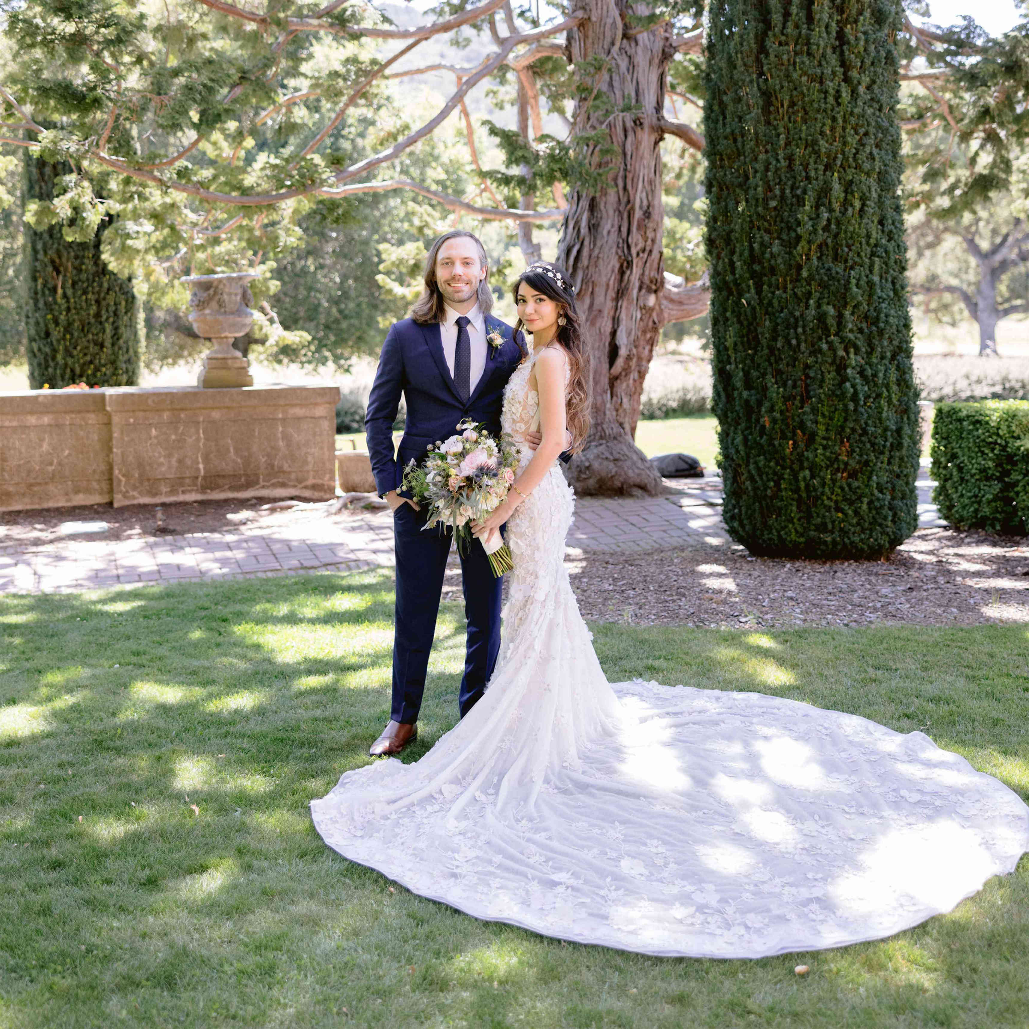 This Couple's Magical Napa Wedding Felt Like a Fairy Tale Come to Life