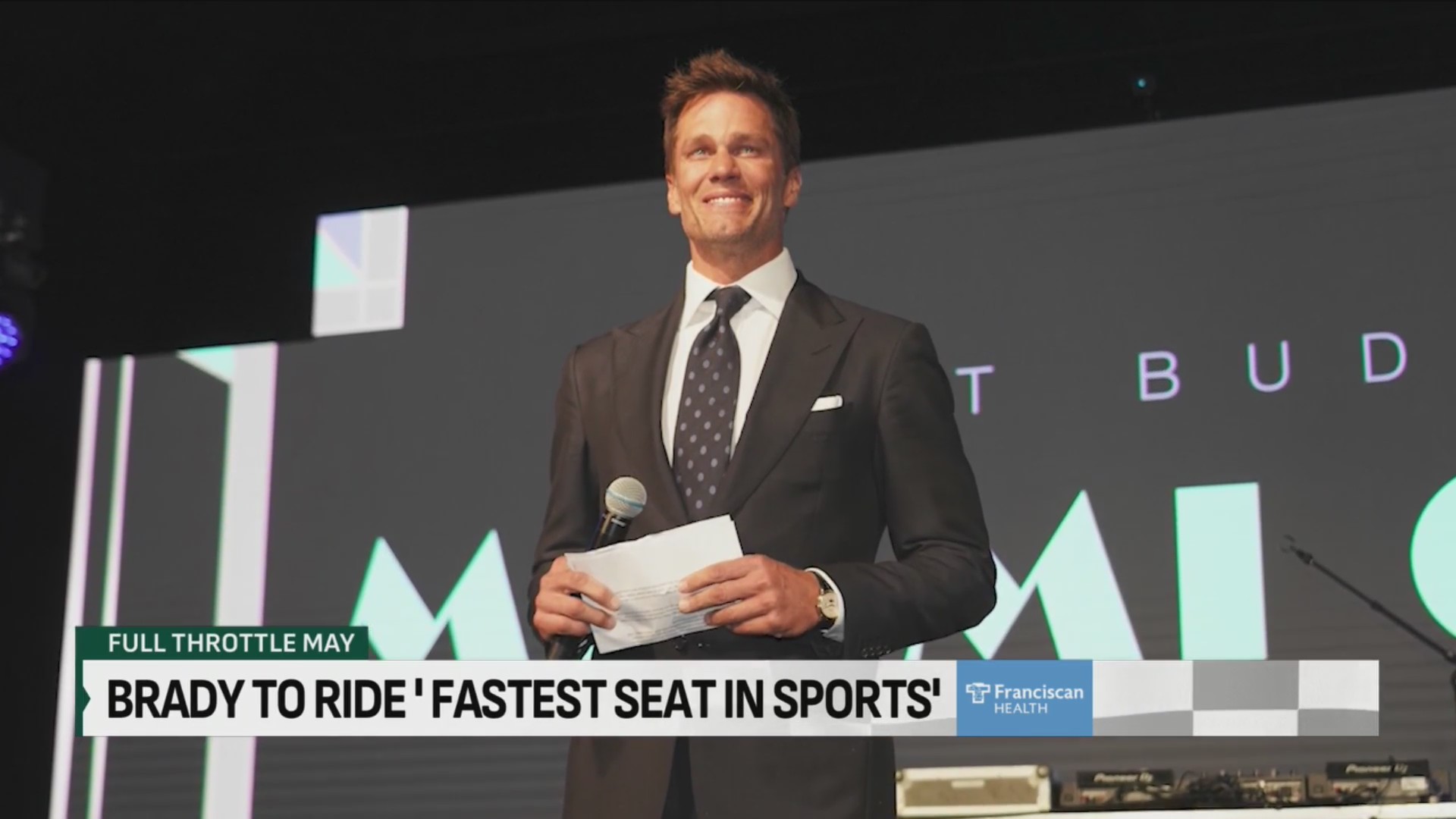 Tom Brady to ride in ‘Fastest Seat in Sports’ in vehicle driven by ...