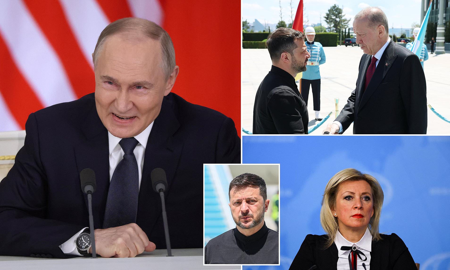 Russia calls Zelensky a 'pathetic loser clown' as he arrives in Turkey ...