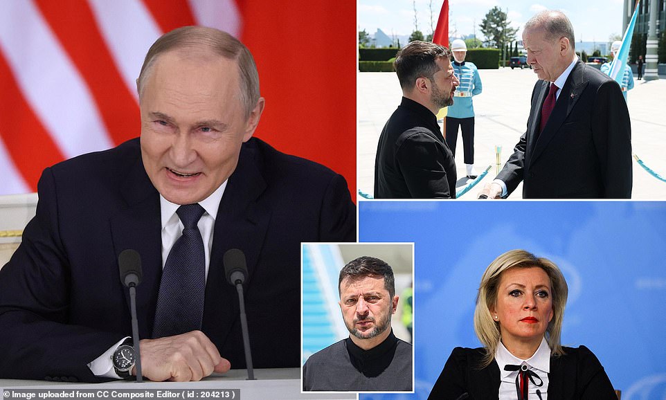 Russia insults Zelensky ahead of peace talks in Turkey