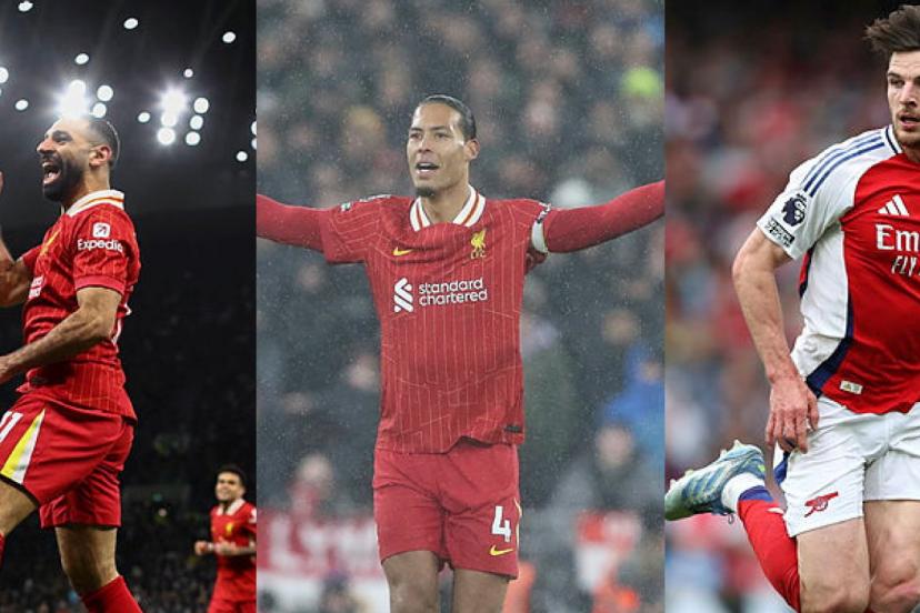 Salah, Van Dijk, Rice... Les nommés pour le titre de joueur de la ...