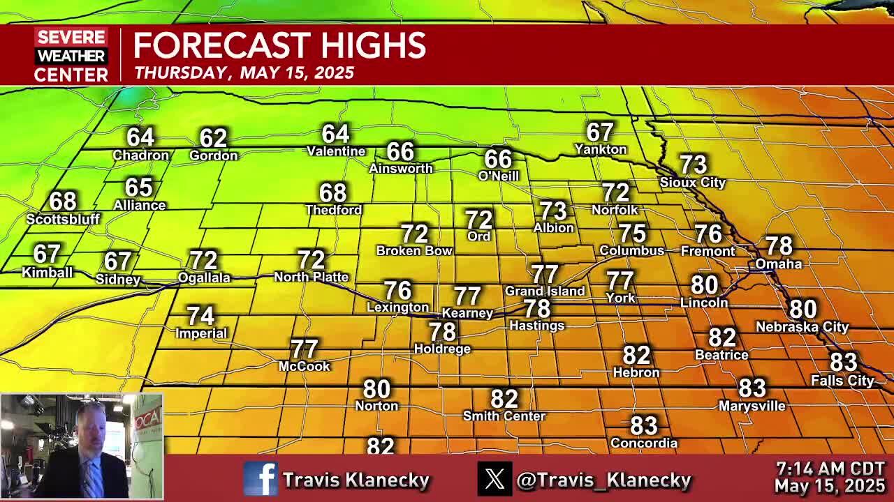 Severe weather is gone for a few days, but we’ll be dealing with a lot ...