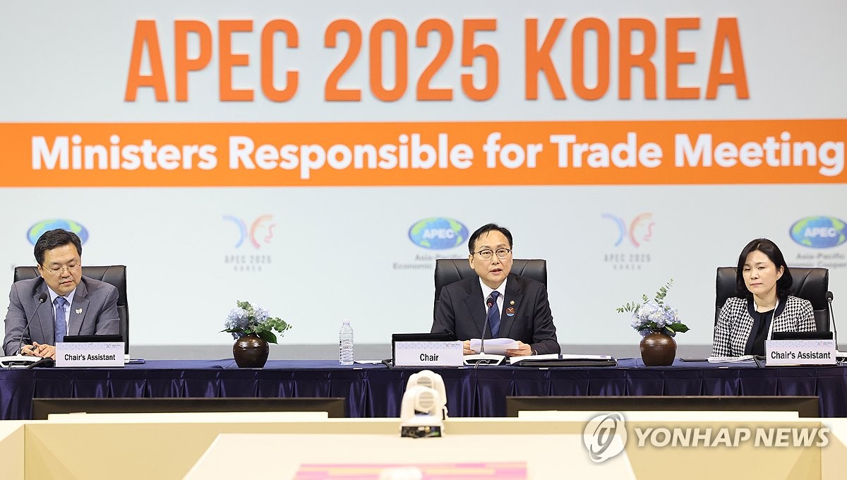 (3rd LD) APEC trade ministers meet in S. Korea amid global trade tension