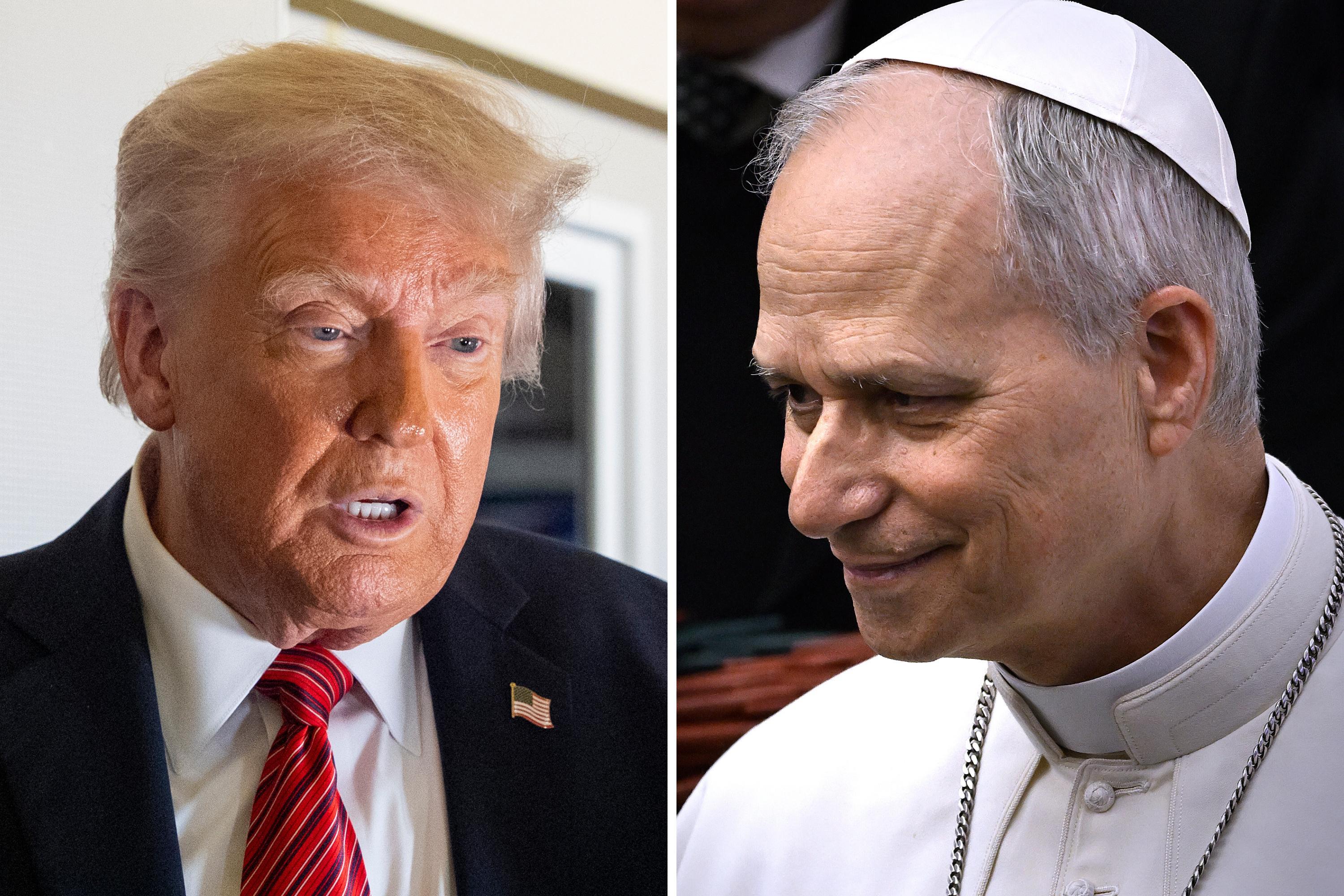 Trump Says He S Open To Talking To Pope Leo About Immigration