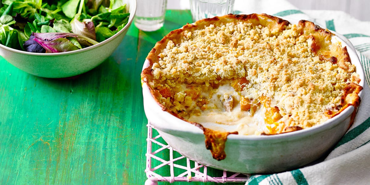 Comforting savoury crumble recipe