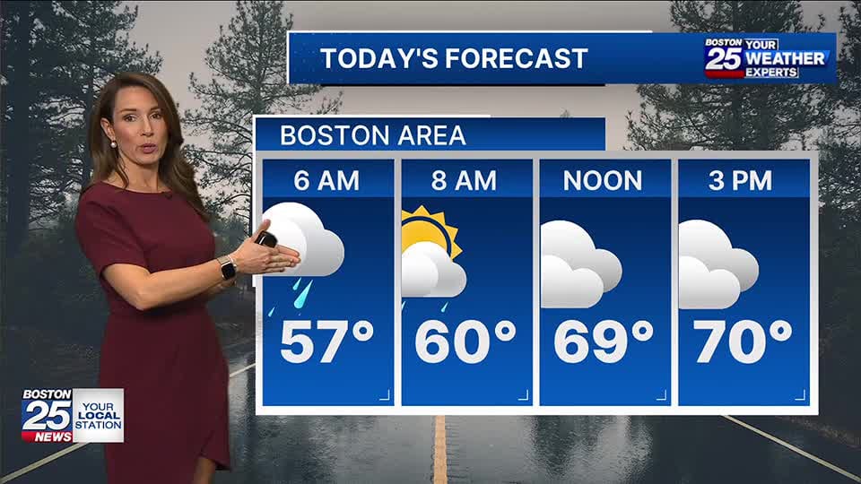 Boston 25 Morning Forecast