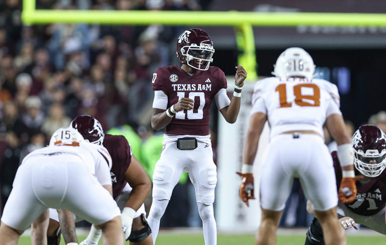 What is Texas A&M's team rating in EA Sports College Football 26?