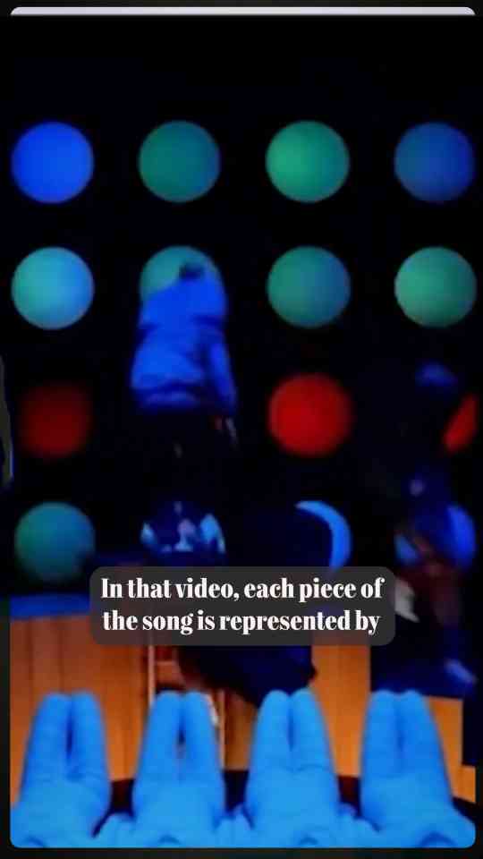 Daft Punk's secret patterns in Around The World music video.