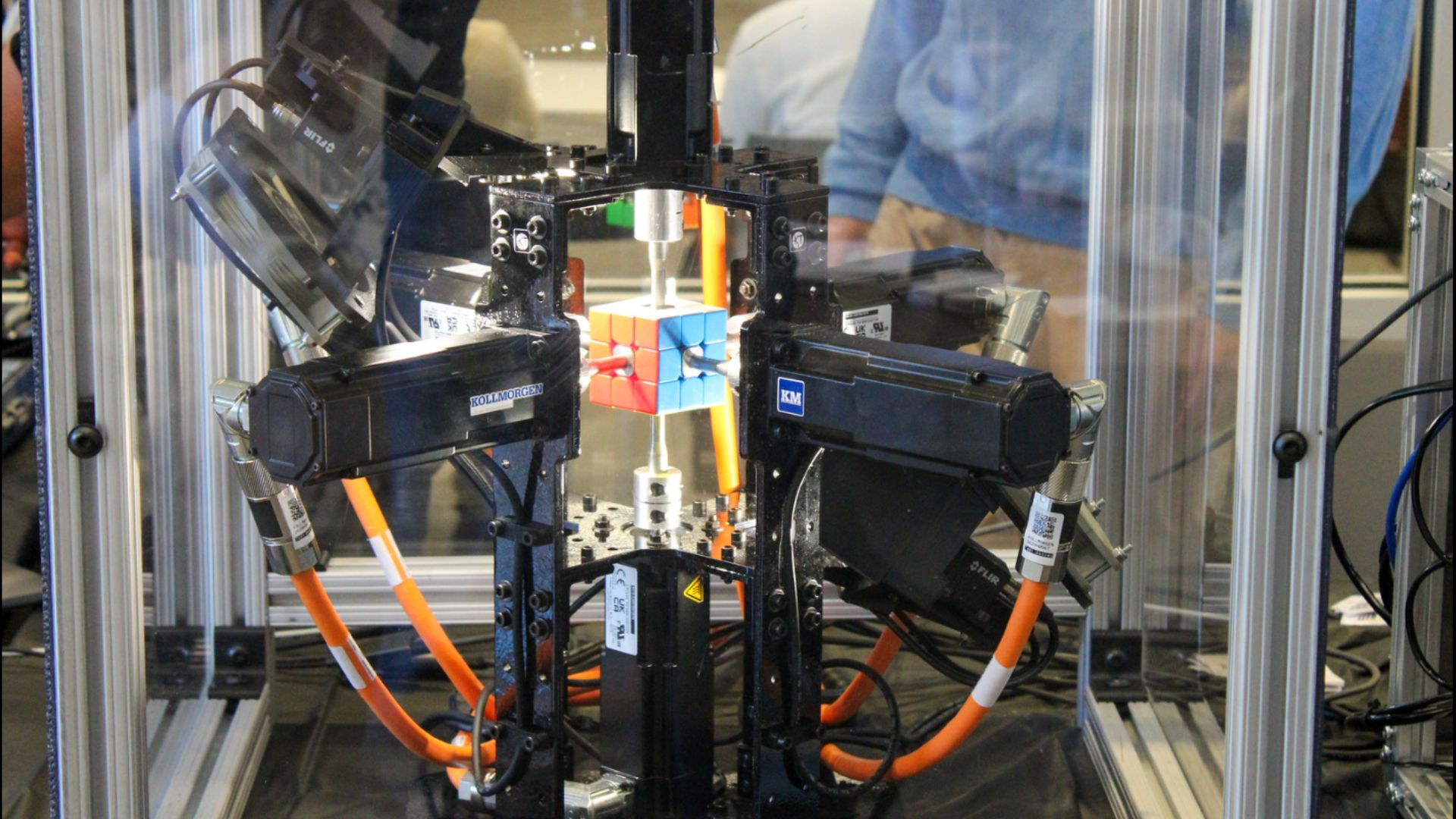 Blink and miss: US students’ robot solves Rubik’s Cube in record 0.103 ...