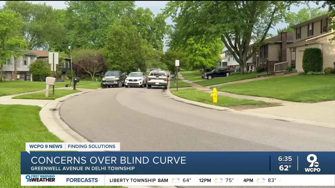 Safety changes planned for blind curve blind curve in Delhi Township ...