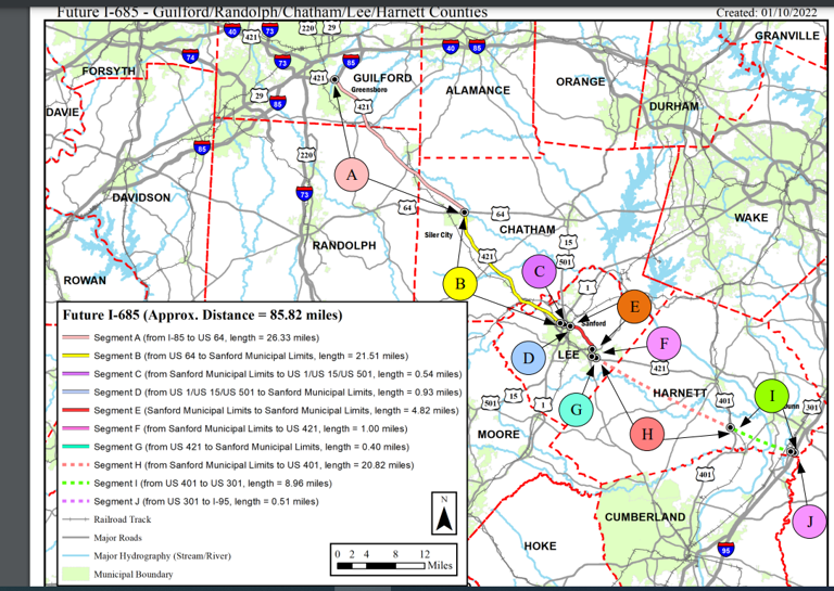 I-685 to the rescue? A new highway may save a Fayetteville corridor in ...