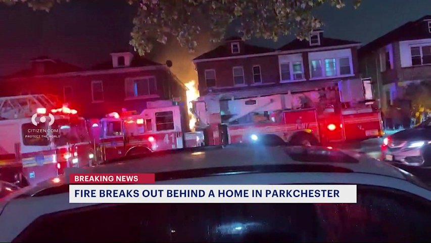 Fire breaks out on White Plains Road in Parkchester